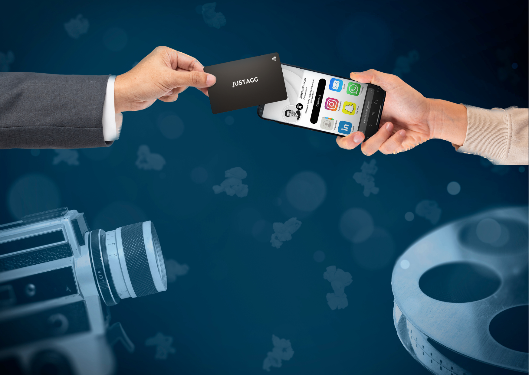 Promoting Movies with NFC Business Cards